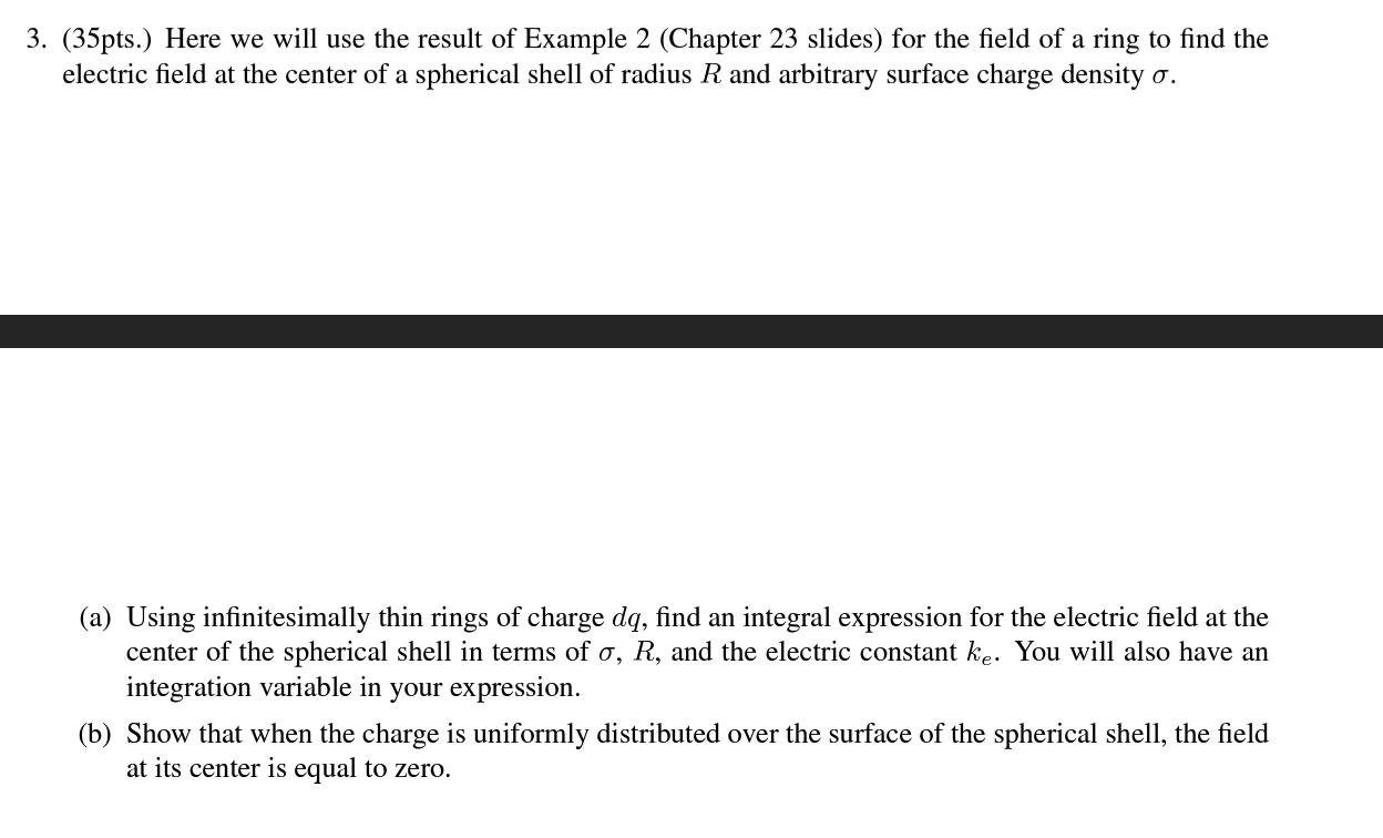Solved (35pts.) Here we will use the result of Example 2 | Chegg.com