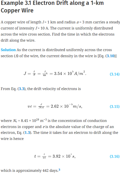 Solved 3.2. Various computations for a copper wire with | Chegg.com