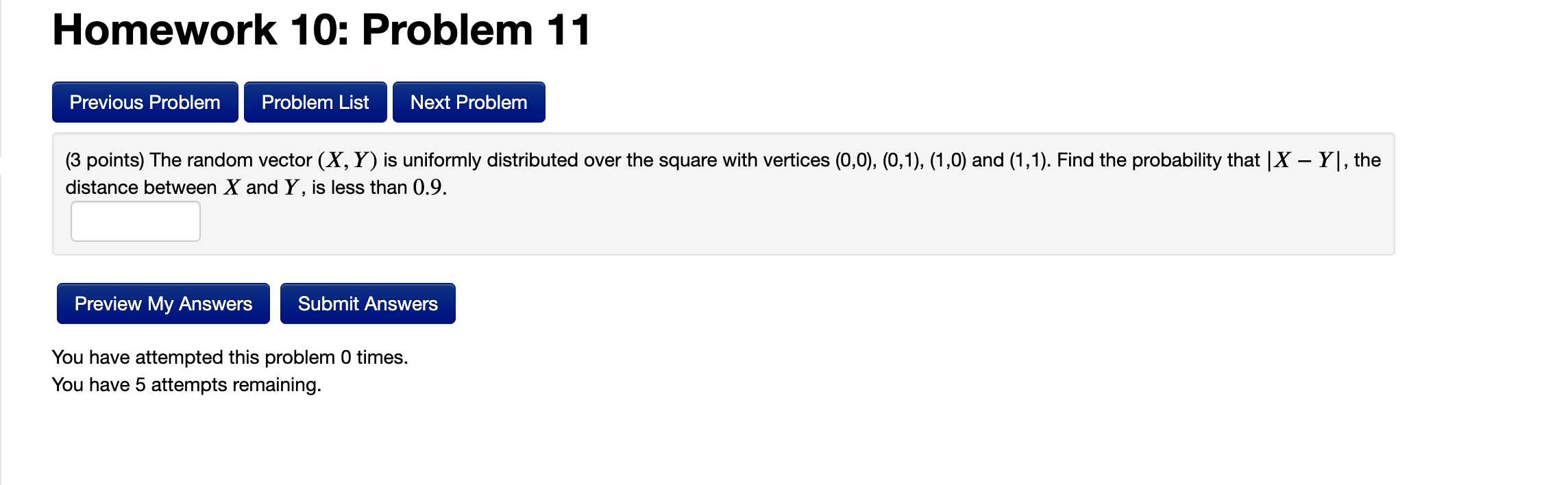 Solved Homework 10: Problem 11 Previous Problem Problem List | Chegg.com