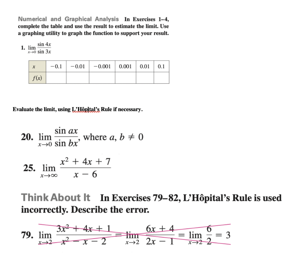 Solved Numerical and Graphical Analysis In Exercises 1-4, | Chegg.com