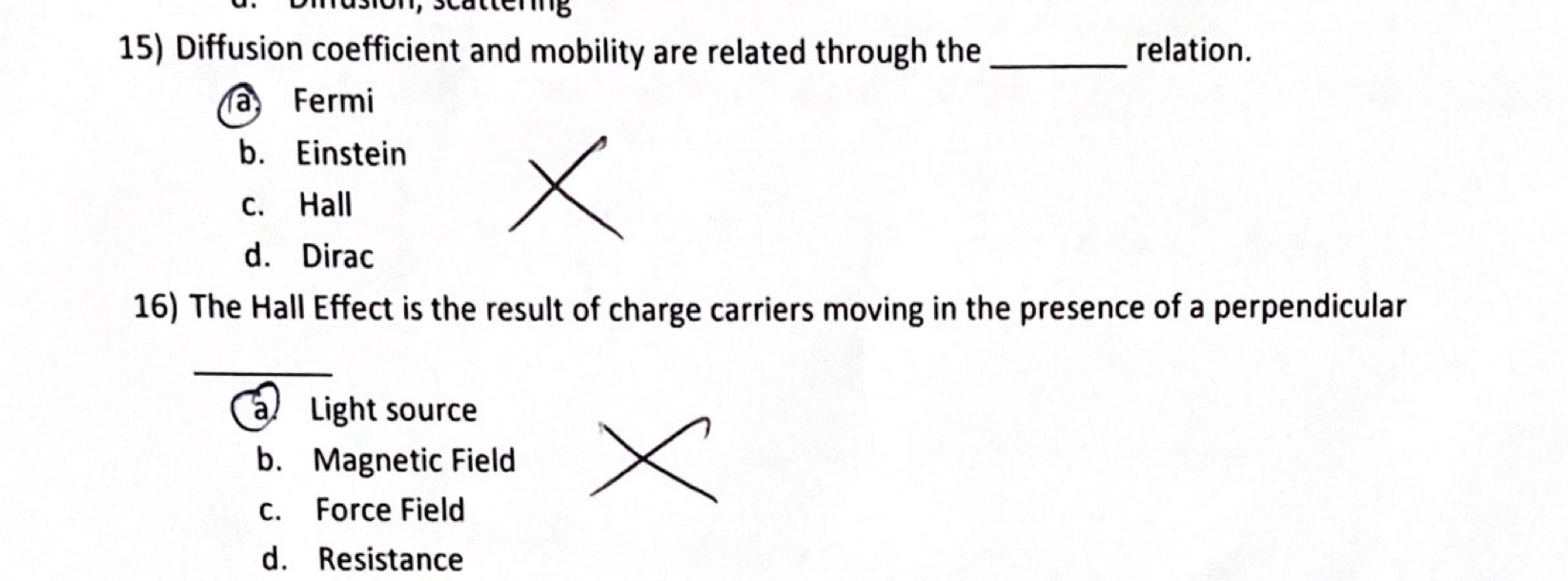Solved 15) Diffusion coefficient and mobility are related | Chegg.com