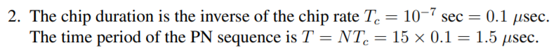 Solved A PN-sequence is generated using a linear feedback | Chegg.com