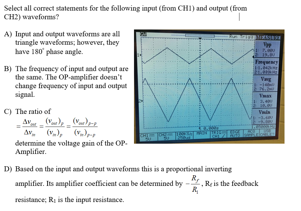 Solved Select all correct statements for the following input | Chegg.com