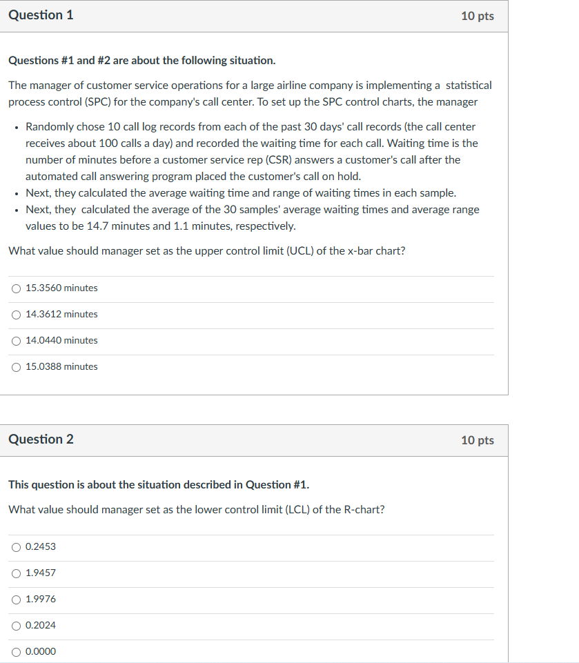 Solved Several questions on the quiz require use of the | Chegg.com
