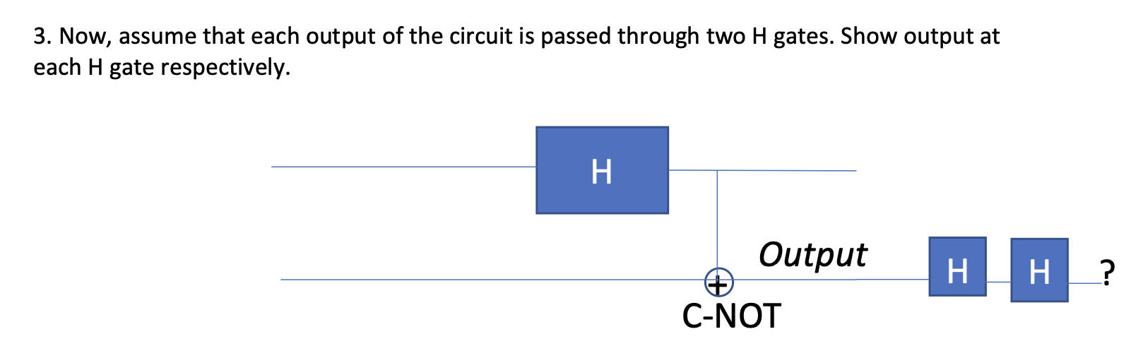 Solved 3. Now, assume that each output of the circuit is | Chegg.com