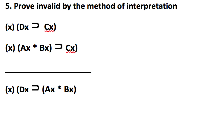 Solved Directions: Make sure you use the method | Chegg.com