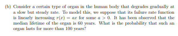 Solved Q4 Let X be a continuous non-negative random variable | Chegg.com