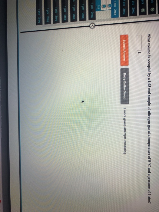 Solved chemistry texts, and OWL use STP-0°C, 1 atm, where | Chegg.com