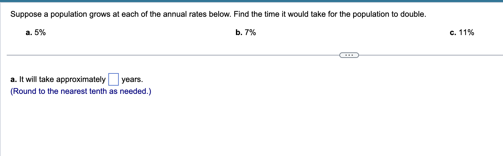 Solved This problem is 3 parts!Part b.)b. It will take | Chegg.com