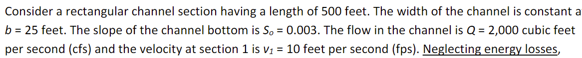 Solved Consider a rectangular channel section having a | Chegg.com
