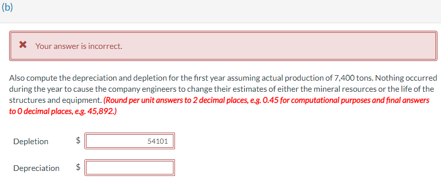 Solved Splish Mining Company has purchased a tract of | Chegg.com
