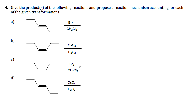 Solved 2. Complete the following reaction schemes:3. | Chegg.com