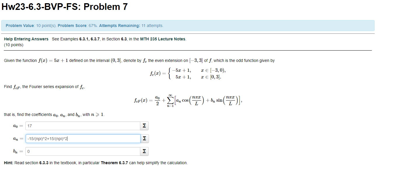 Solved (10 ﻿points)Given the function f(x)=5x+1 ﻿defined on | Chegg.com