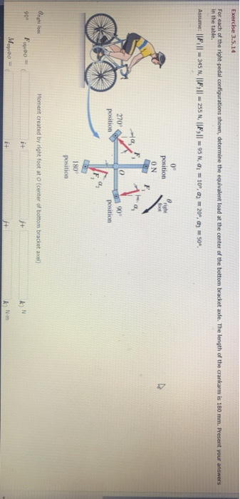 Solved For each of the right-pedal configurations shown, | Chegg.com