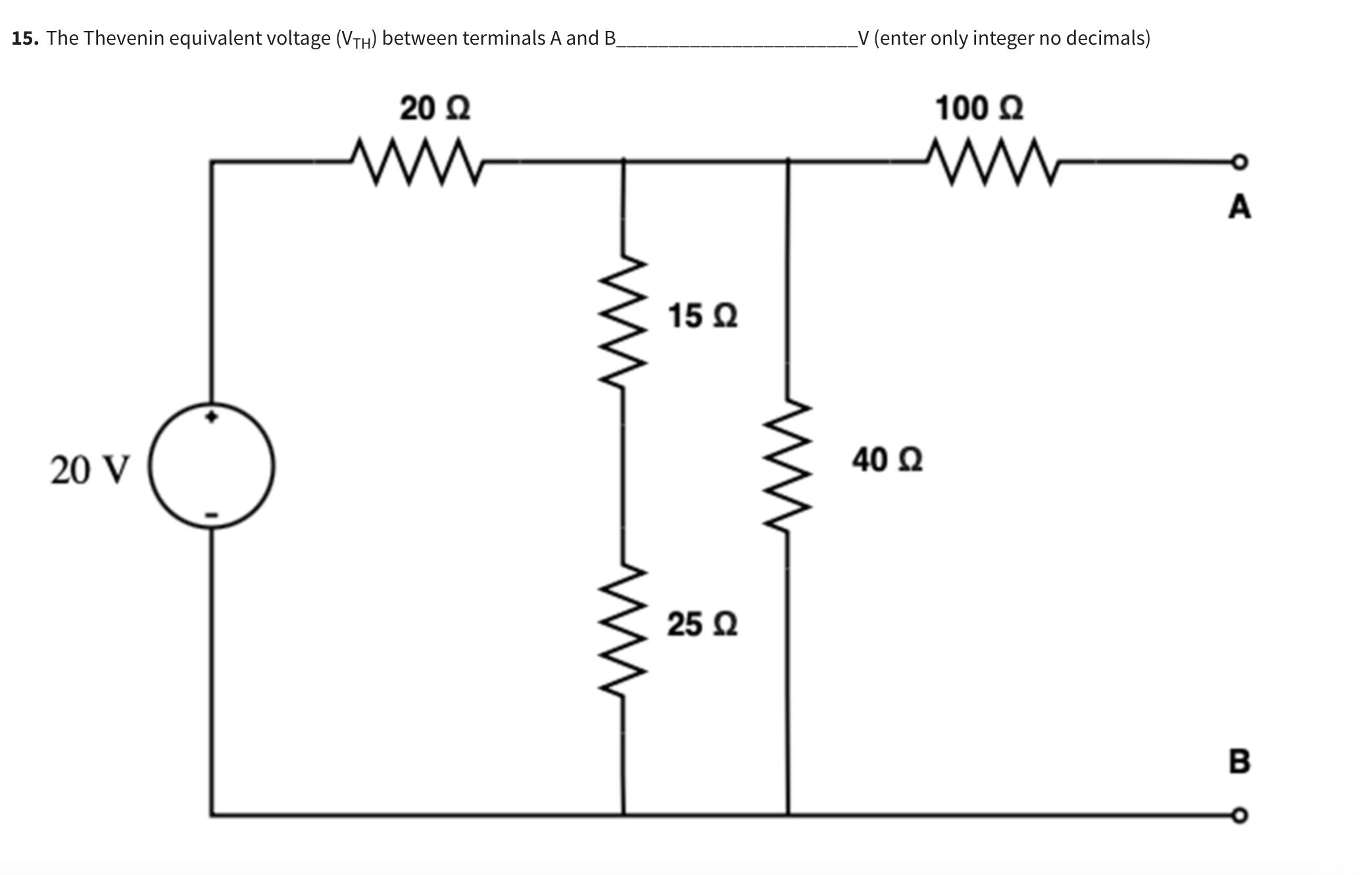 Solved 4. Find the value of Ith &Rth of the equivalent | Chegg.com