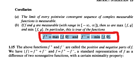 Solved if f:X→[-∞,∞ ] is measurable, then f^+:max{f,0 } and | Chegg.com