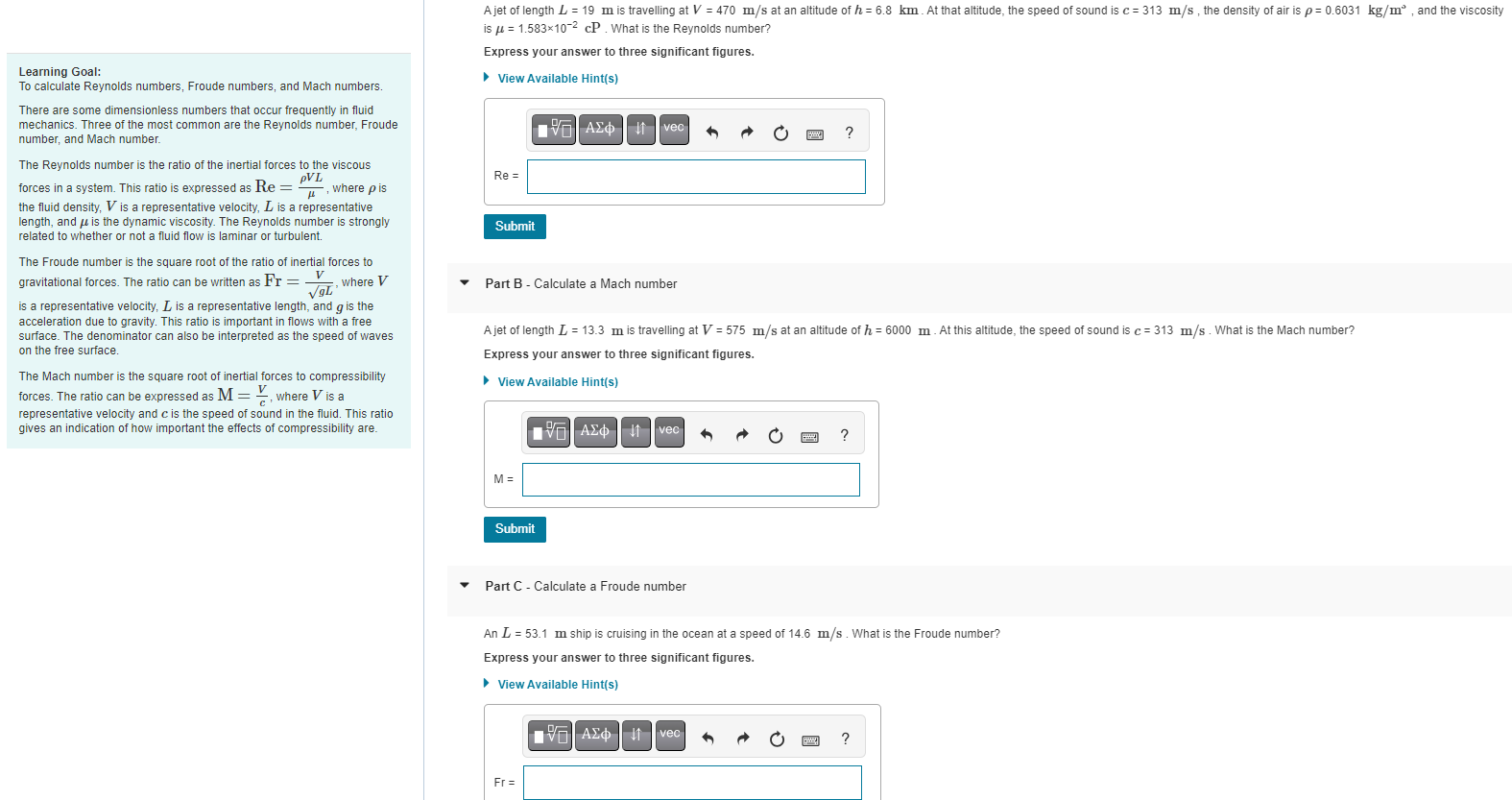 Solved is μ=1.583×10-2cP. ﻿What is the Reynolds | Chegg.com