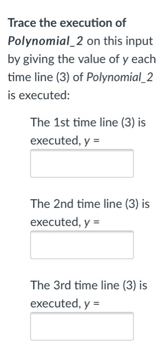 Solved Consider the following program specification for | Chegg.com