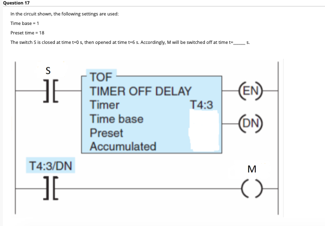 Solved Question 17 In the circuit shown, the following | Chegg.com