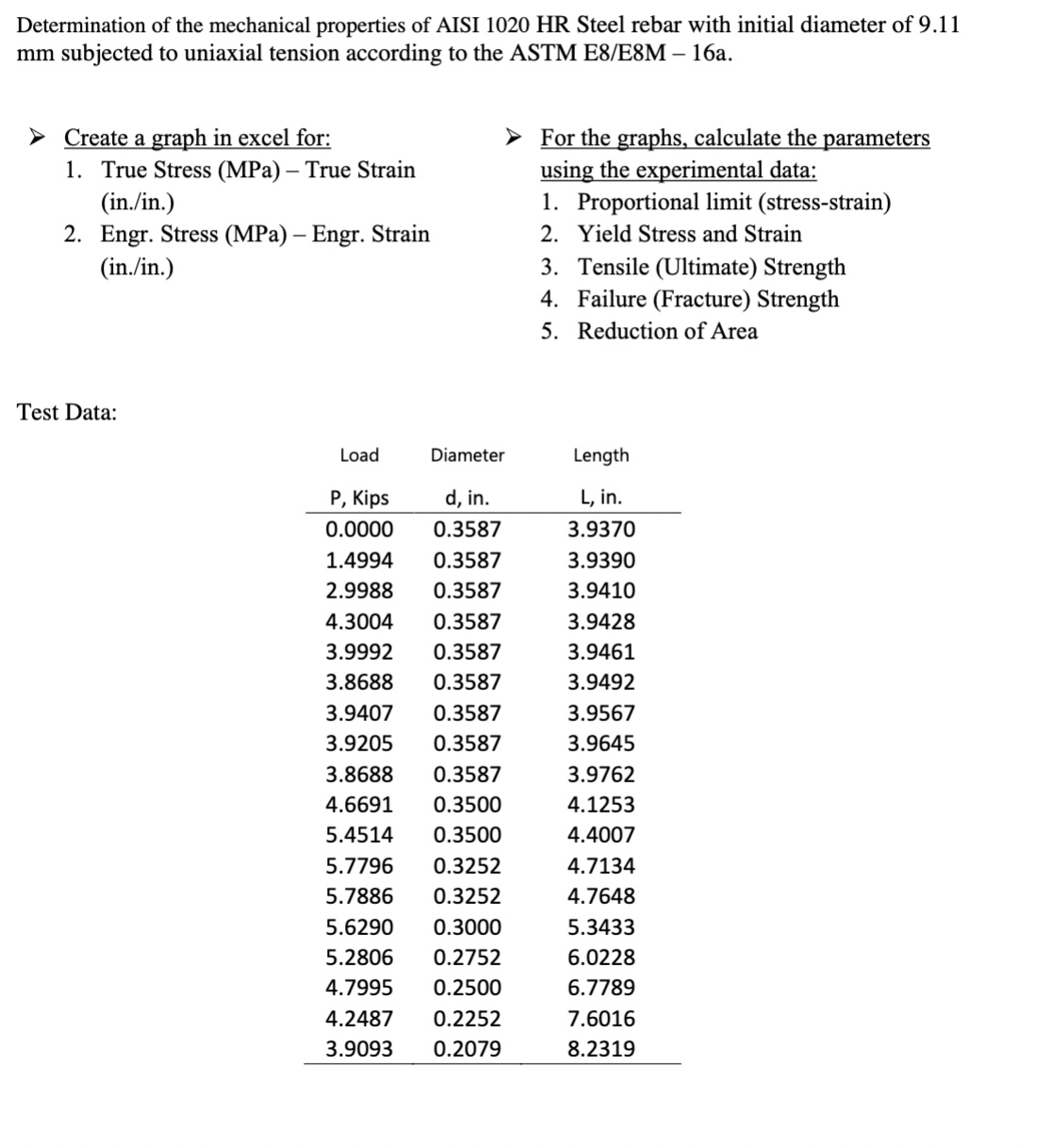 Solved Show steps in excel | Chegg.com