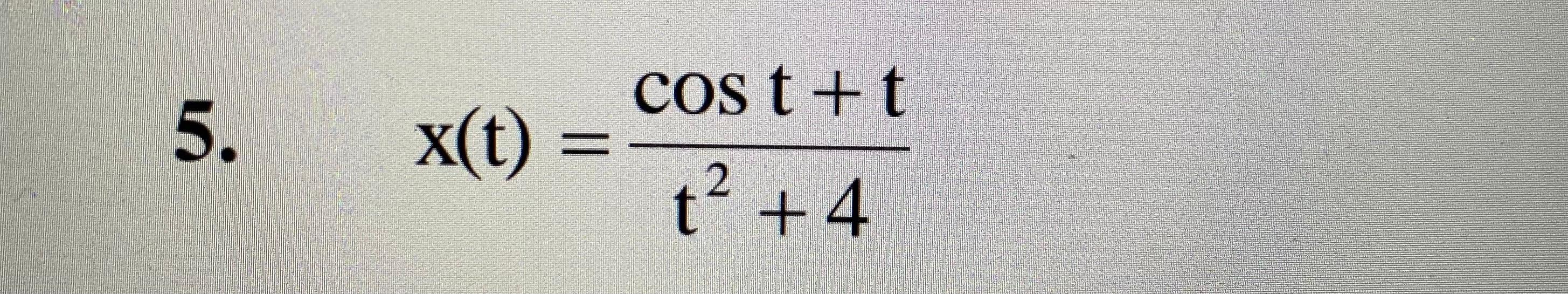 Solved 5 Cost T X T T 4