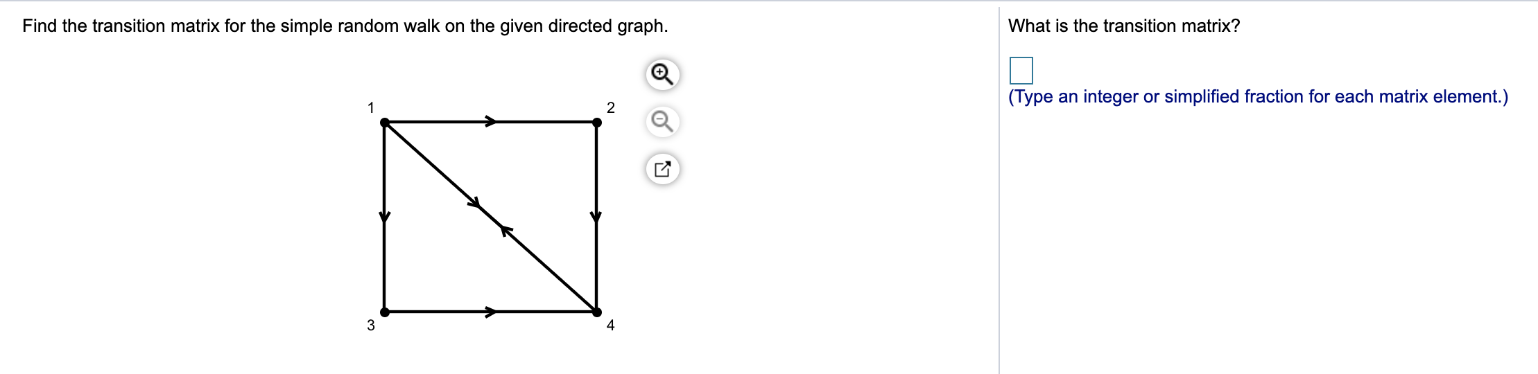 Solved Find the transition matrix for the simple random walk | Chegg.com