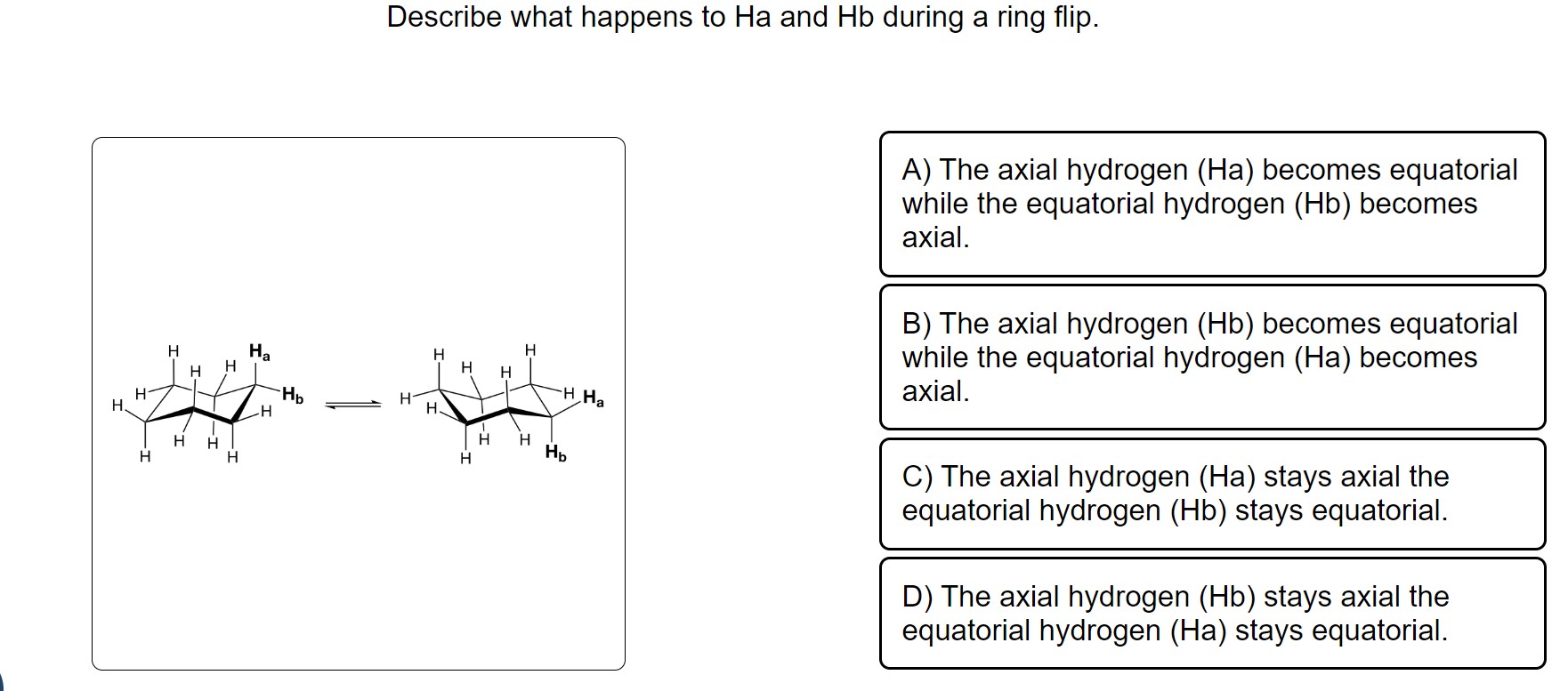 Solved Describe what happens to Ha and Hb during a ring | Chegg.com