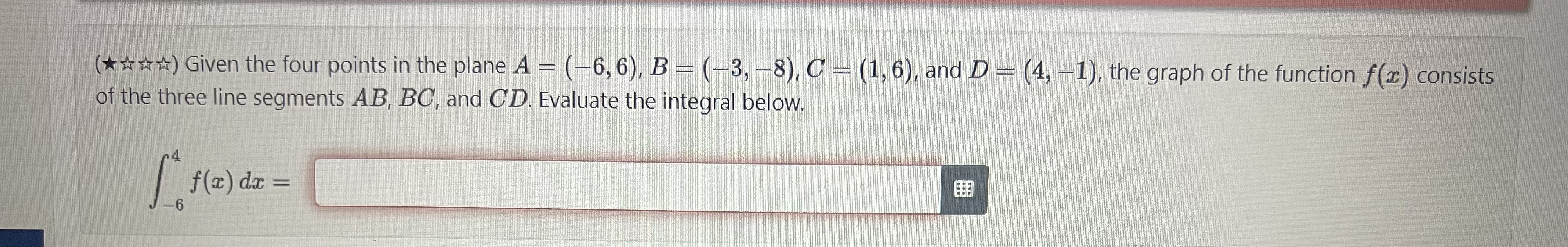 Solved ( *** «of the three line segments AB,BC, ﻿and CD. | Chegg.com