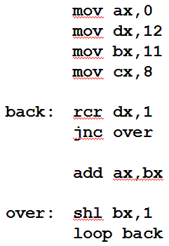 Solved What value is contained in AX after this code | Chegg.com