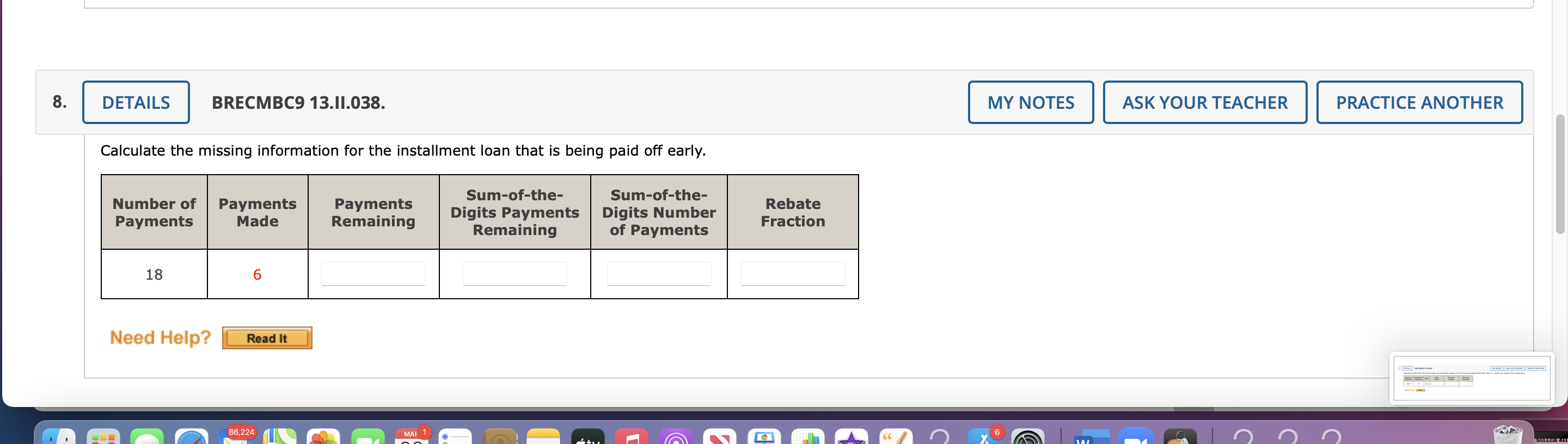 Solved 8. DETAILS BRECMBC9 13.11.038. MY NOTES ASK YOUR | Chegg.com