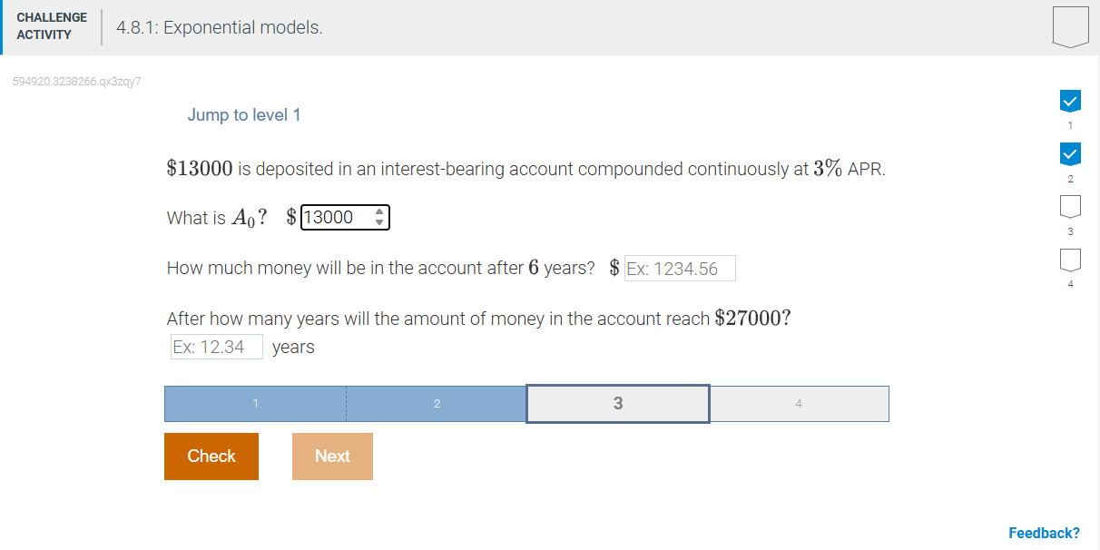 Solved Jump to level 1$13000 ﻿is deposited in an | Chegg.com