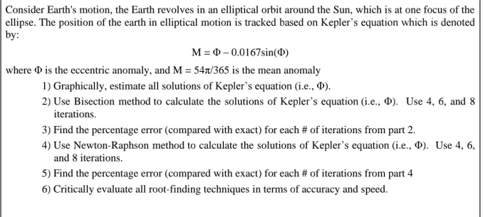 Solved Consider Earth's motion, the Earth revolves in an | Chegg.com