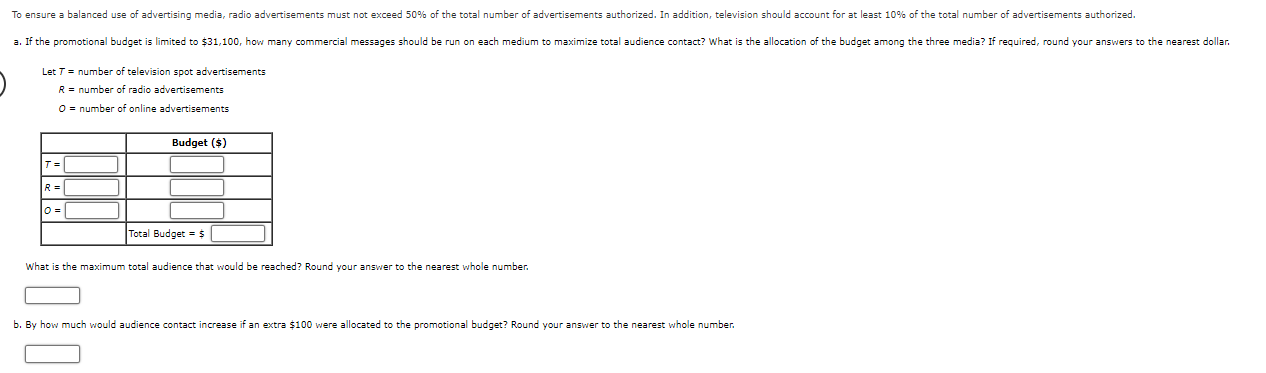 Solved Problem 4-01 (Algorithmic) \begin{tabular}{|l|r|r|r|} | Chegg.com