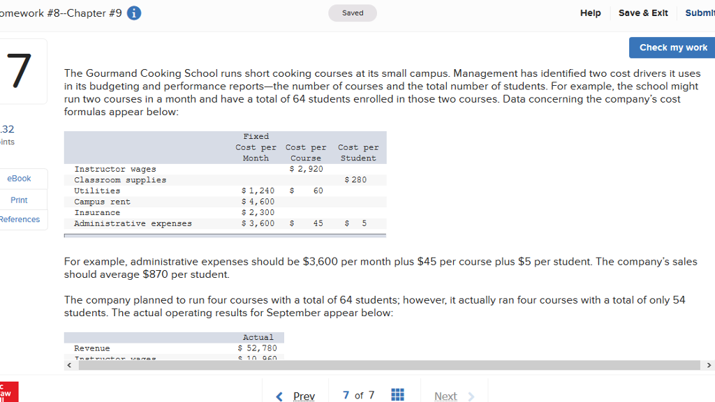 Solved mework #8-Chapter #9 0 Help Save & Exit Submlt Saved | Chegg.com Solved mework #8-Chapter #9 0 Help Save & Exit Submlt Saved | Chegg.com