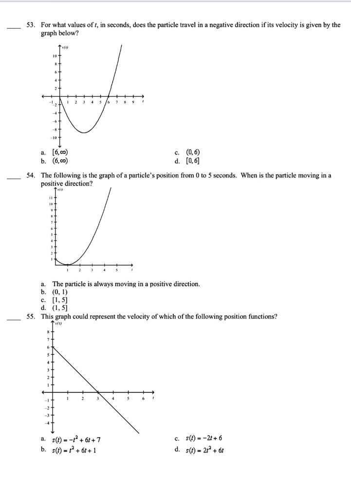 Solved Identify The Choice That Best Completes The Statement