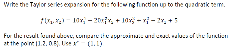 What Is The Taylor Series Expansion Of Mathexmath