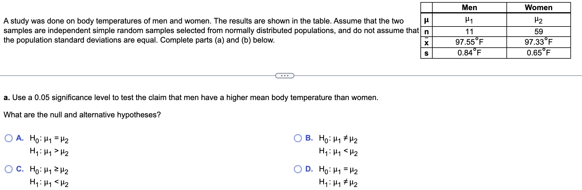 Solved 22 A B Construct A Confidence Interval Suitable 5195
