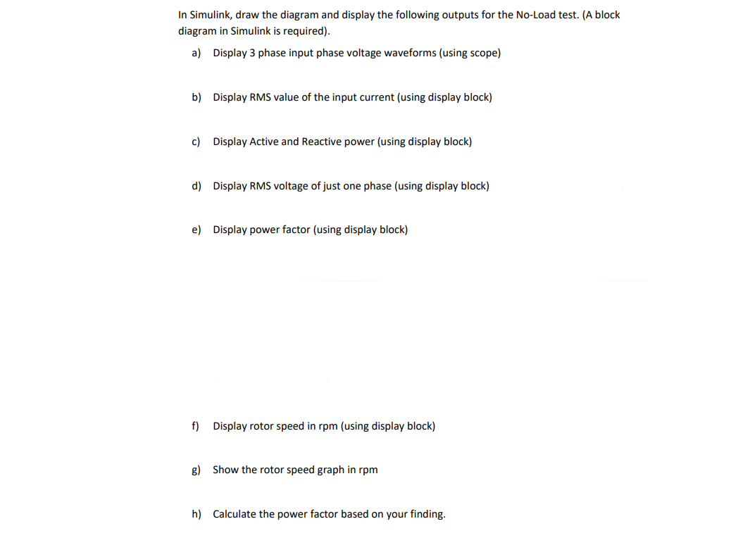 Solved In Simulink, draw the diagram and display the | Chegg.com