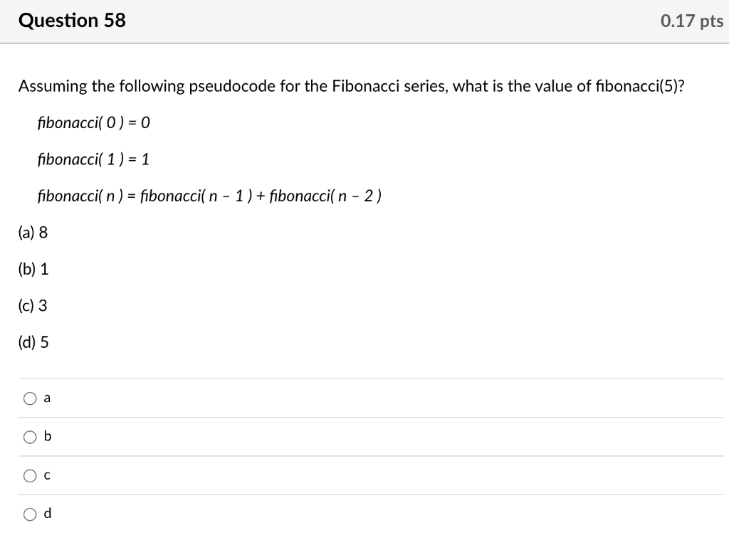 Solved Which statement is false? (a) A recursive function is | Chegg.com