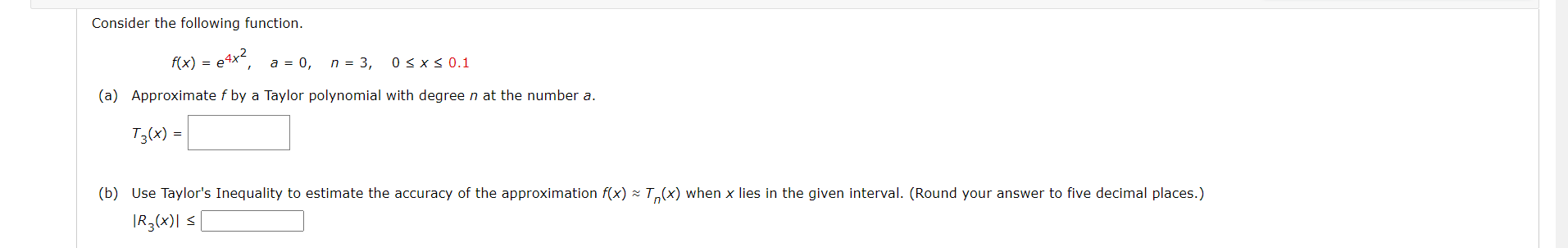 Solved Consider the following | Chegg.com