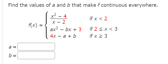 Solved Find each x-value at which f is discontinuous and for | Chegg.com