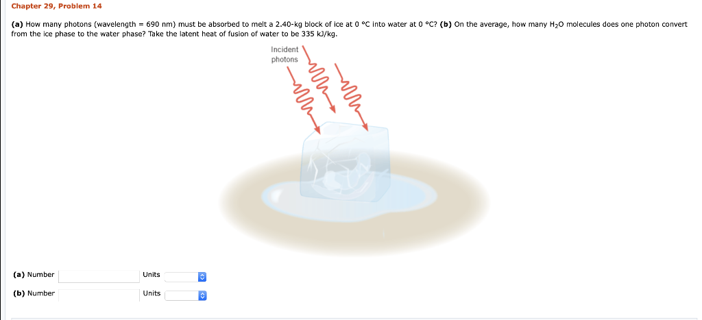 Solved Chapter 29, Problem 14 (a) How many photons | Chegg.com