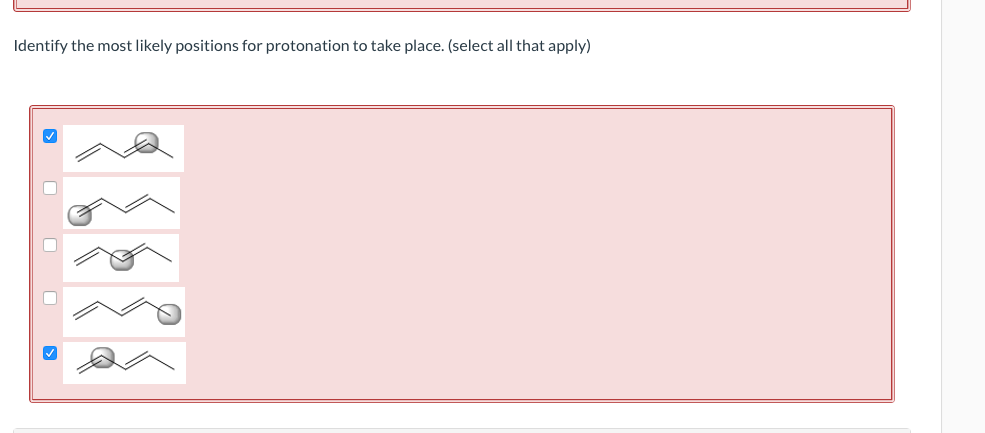 Solved Identify the most likely positions for protonation to | Chegg.com