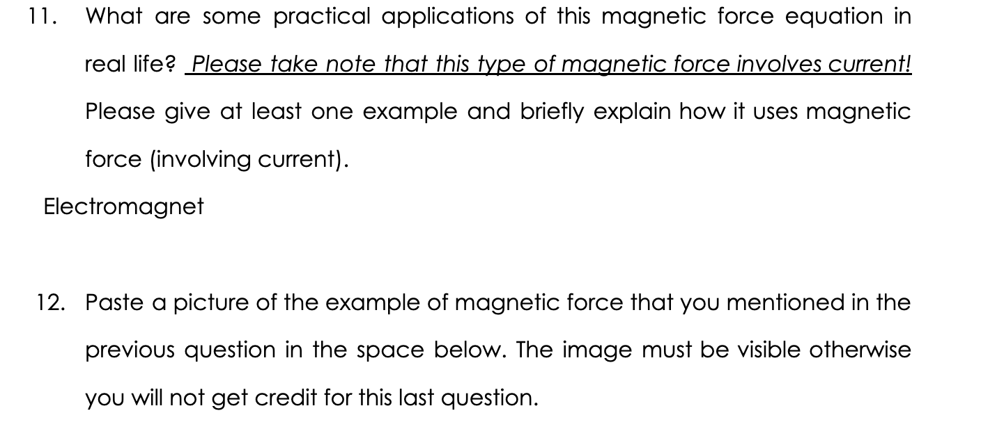 Magnetic Force Examples In Daily Life