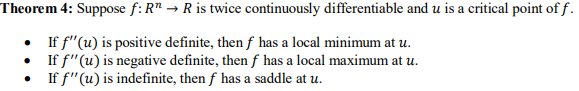 Solved Theorem 4: Suppose f: Rn → R is twice continuously | Chegg.com
