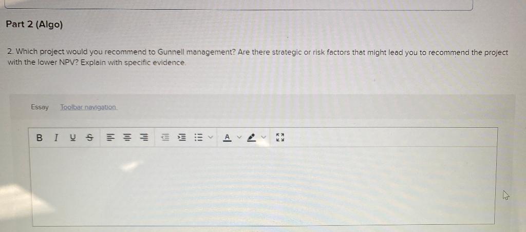 Solved Required information Exercise 12-48 (Algo) Comparing | Chegg.com