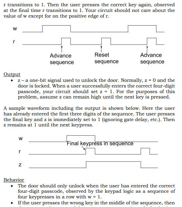 Problem: You are part of a team designing a | Chegg.com