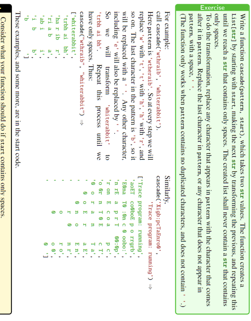 Solved A str can be converted to a List [str] where each | Chegg.com