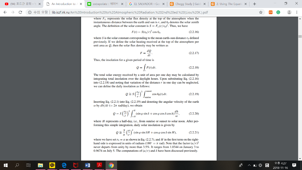 2. Using the equations learned in class, write a | Chegg.com