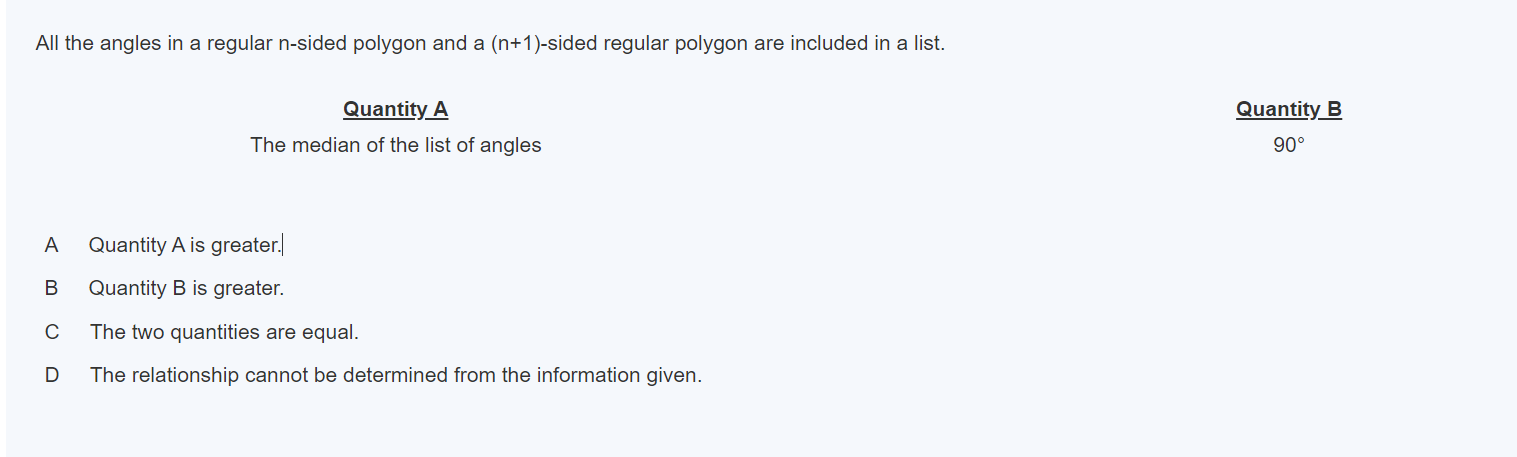 Solved All the angles in a regular n-sided polygon and a | Chegg.com